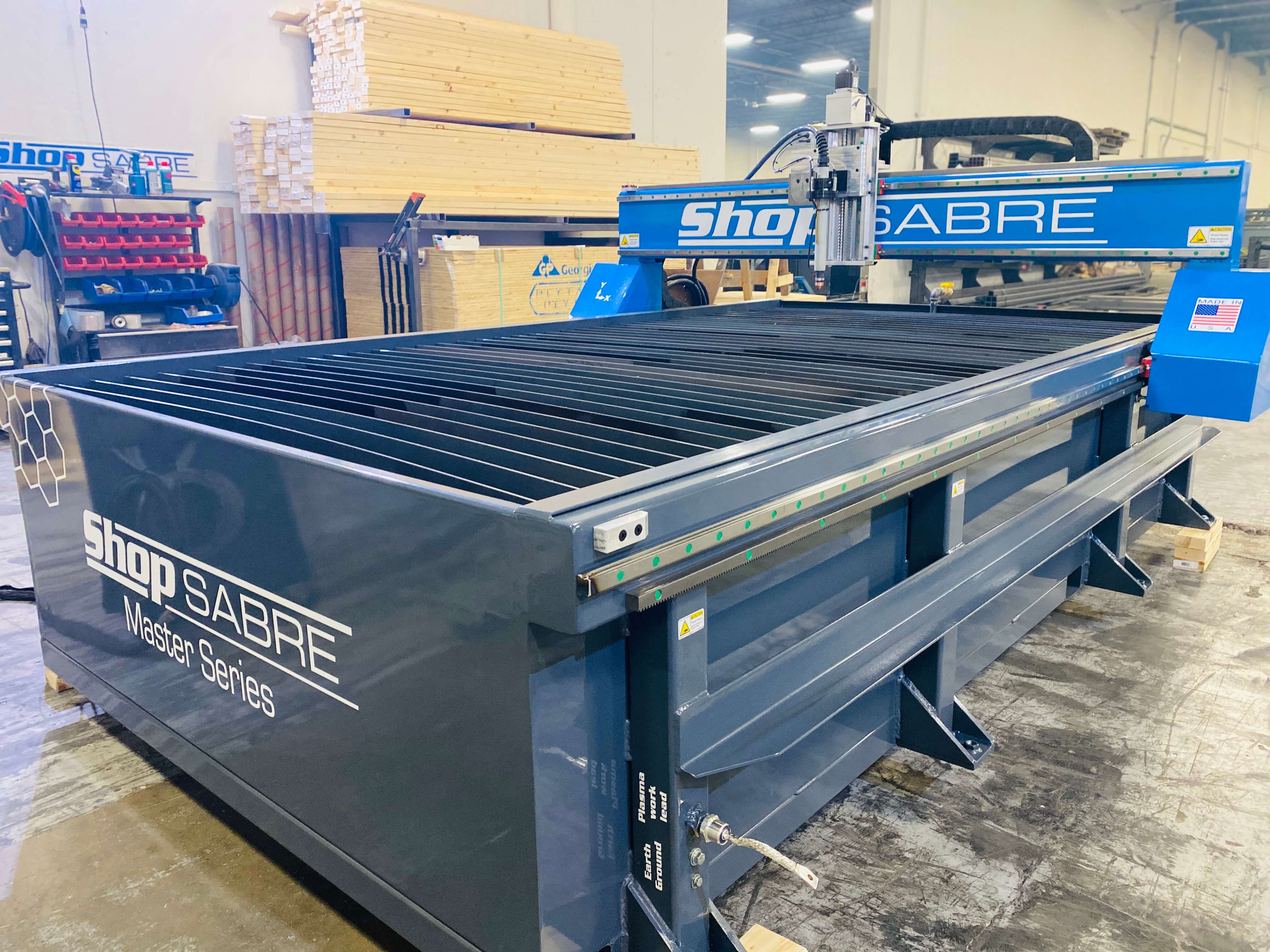 ShopMaster CNC Plasma Machines | CNC Plasma Cutting Machine | ShopSabre CNC